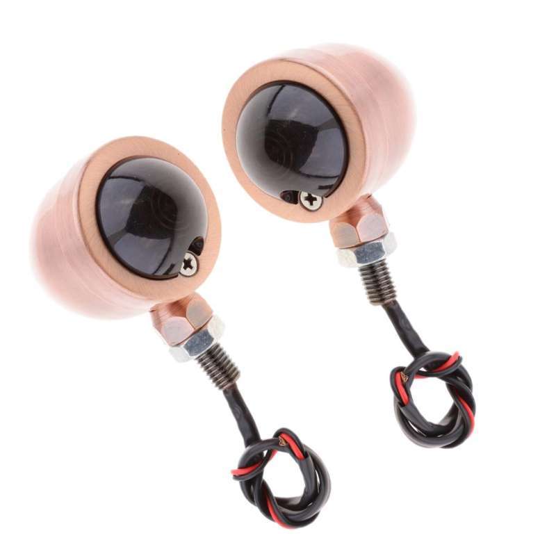 Jual Motorcycle Integrated Turn Indicator Lights For Chopper Bobber ...