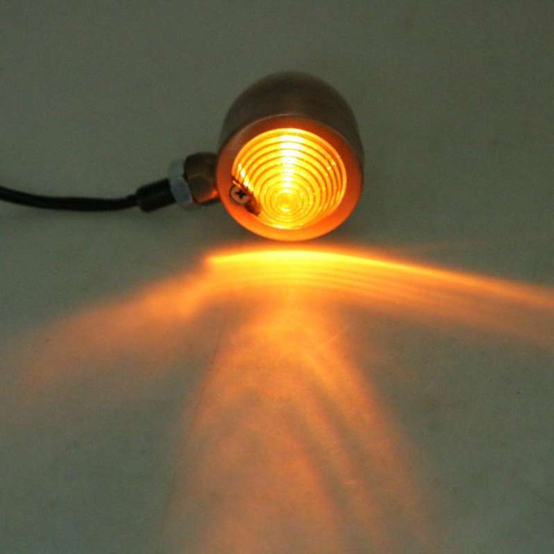 Jual Motorcycle Integrated Turn Indicator Lights For Chopper Bobber ...