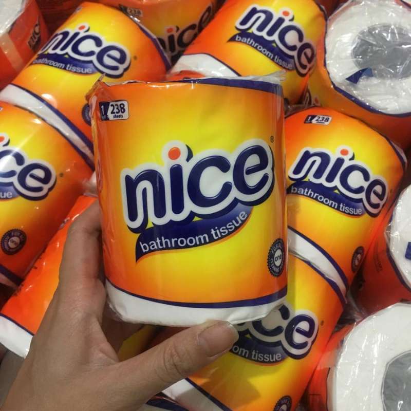 Jual Tissue Nice Roll 238 Sheets / Tissue Gulung / Tissue Toilet Di ...