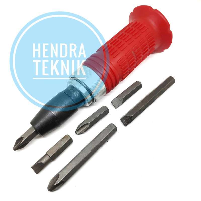 Promo OBENG KETOK SET OBENG PUKUL OBENG TUTUK SET OBENG GETOK KARET ...