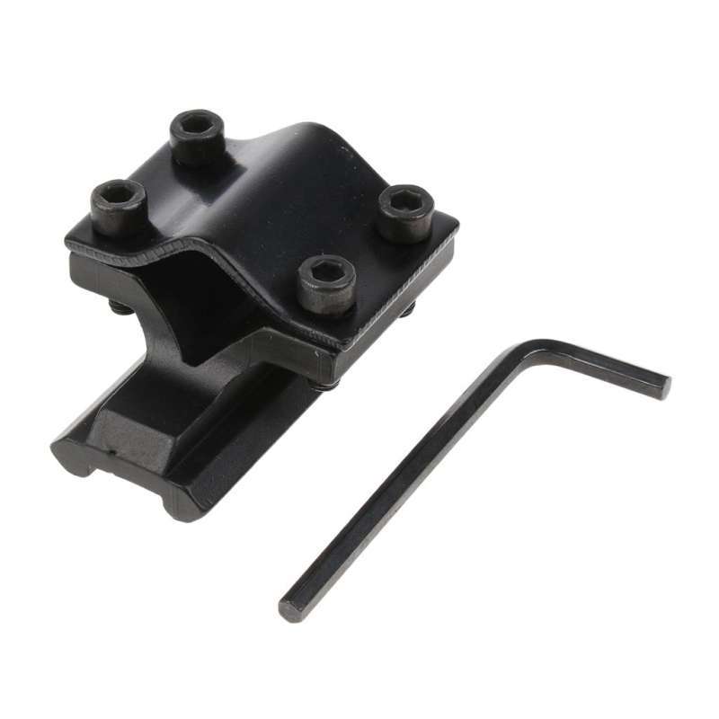 Jual Universal Rail Picatinny Weaver Mount Bracket for Scope Flashlight ...