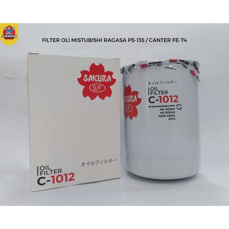 Jual FILTER OLI MITSUBISHI RAGASA (PS-135) / MITSUBISHI CANTER (FE-74 ...