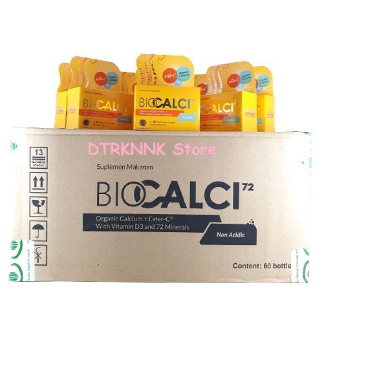 Jual BioCalci-72 BioCalci72 ( 30 Tablet) EsterC D3 Calcium Kalsium di ...