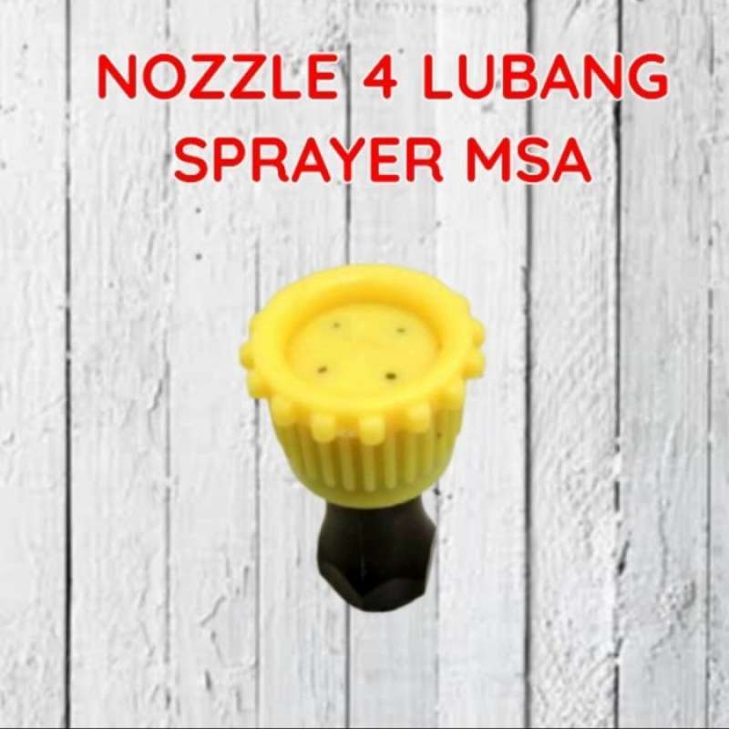 Jual NOZZLE PVC 4 LBG SPRAYER ( Nosel atau nozzle sprayer 4 lubang ) di ...