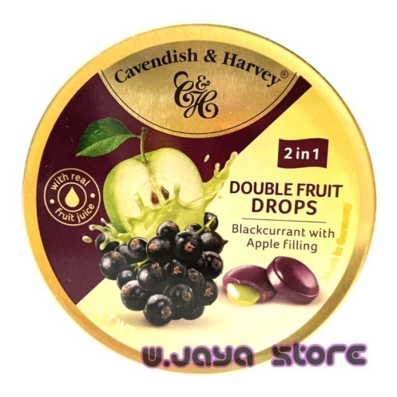 Jual Cavendish & Harvey Candy Double Fruit Drop Blackcurrant Apple Fil ...