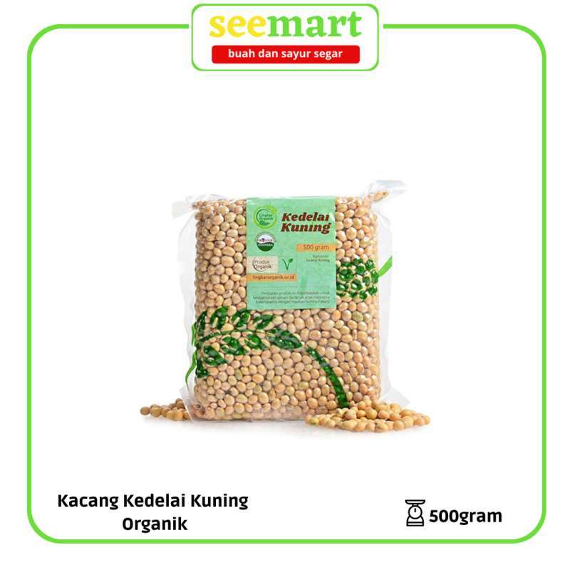 Jual Kacang Kedelai Kuning 500gr Lingkar Organik di Seller seemart ...