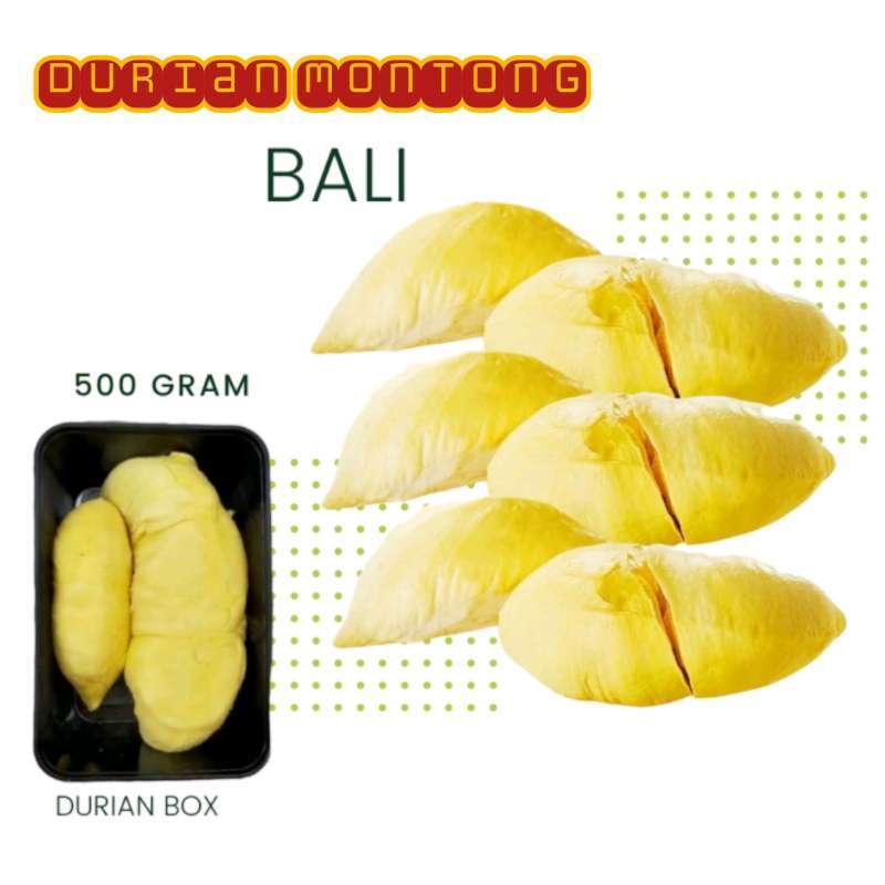 Jual Durian Montong Bali 500gr Daging Tebal di Seller Al Dien Store - Jatake, Kota Tangerang ...