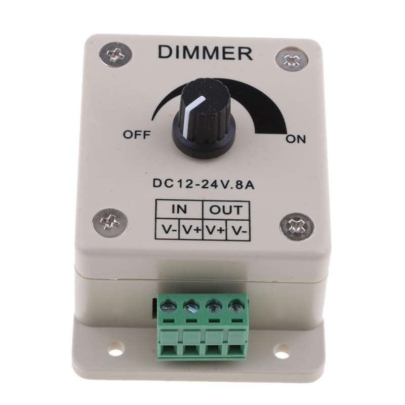 Promo 12V LED Strip Lights PWM Dimming Controller Dimmer for Boat ...