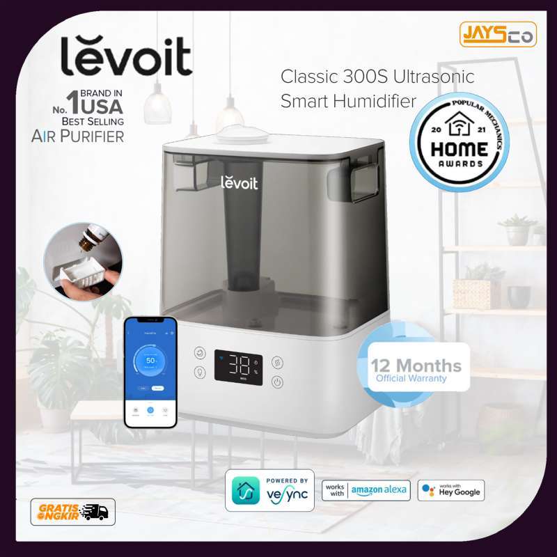 Jual Levoit Classic 300S Smart Ultrasonic Cool Mist Humidifier USA ...