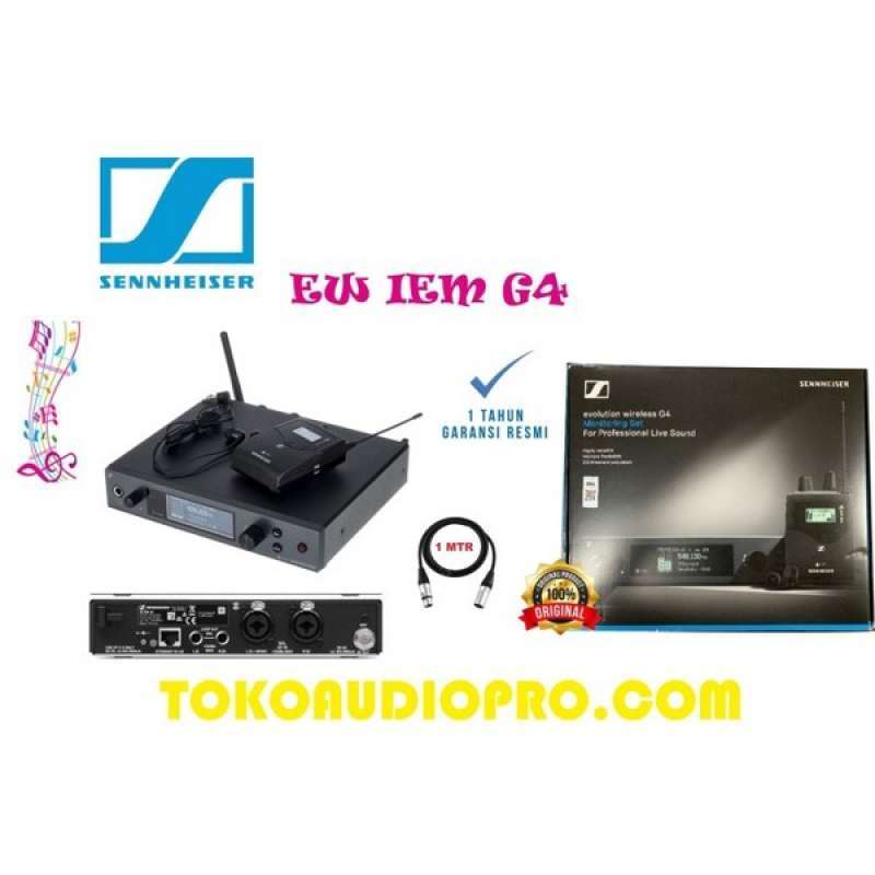 Jual Sennheiser Iem G4 Original Wireless Ear Monitor di Seller Master ...