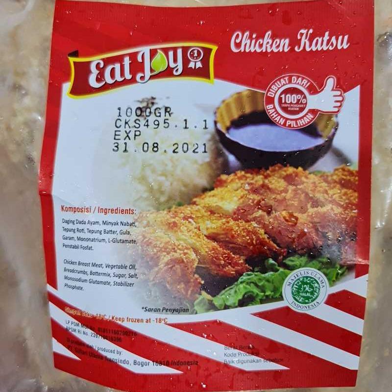 Promo Eat Joy Chicken Katsu Ayam Frozen 1 Kg 1KG Khusus GOJEK GRAB ...