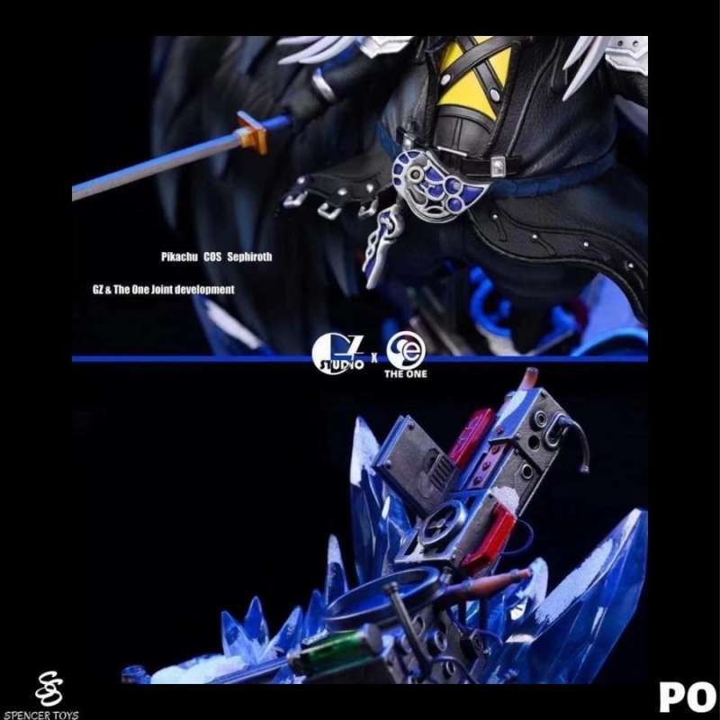 Jual Dp Po Resin Statue Pikachu Sephiroth Gz (pre-order) Spencertoys Di ...