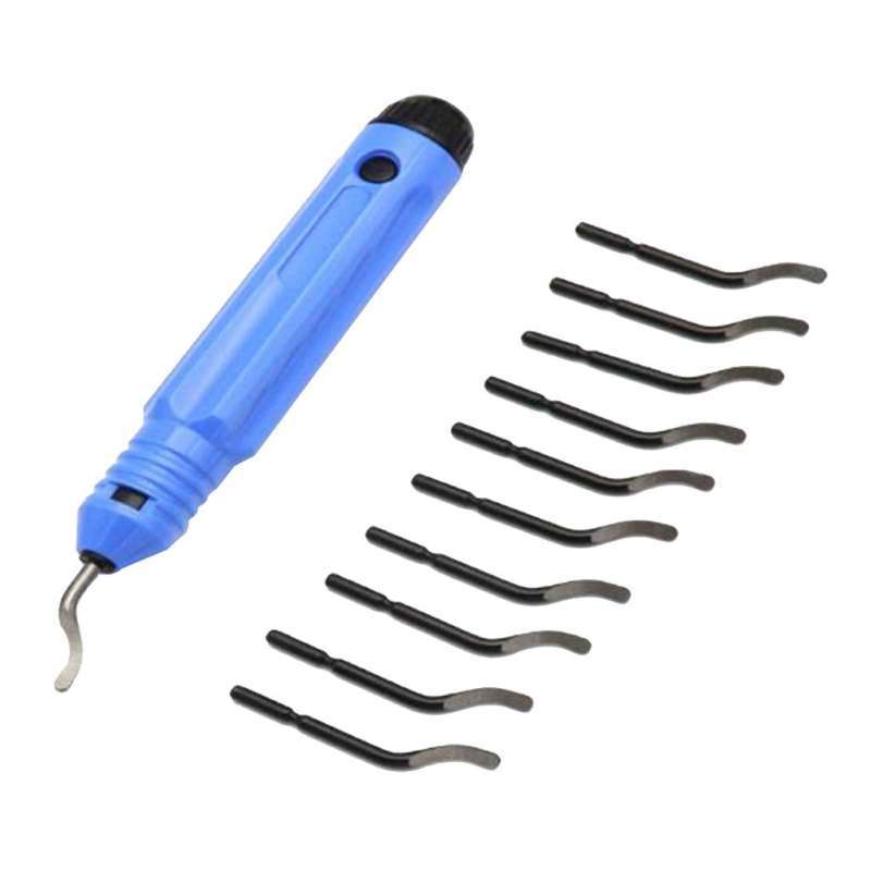 Jual Steel Burr Edge Trimmer Chamfering Edge Deburring Tool+10 ...