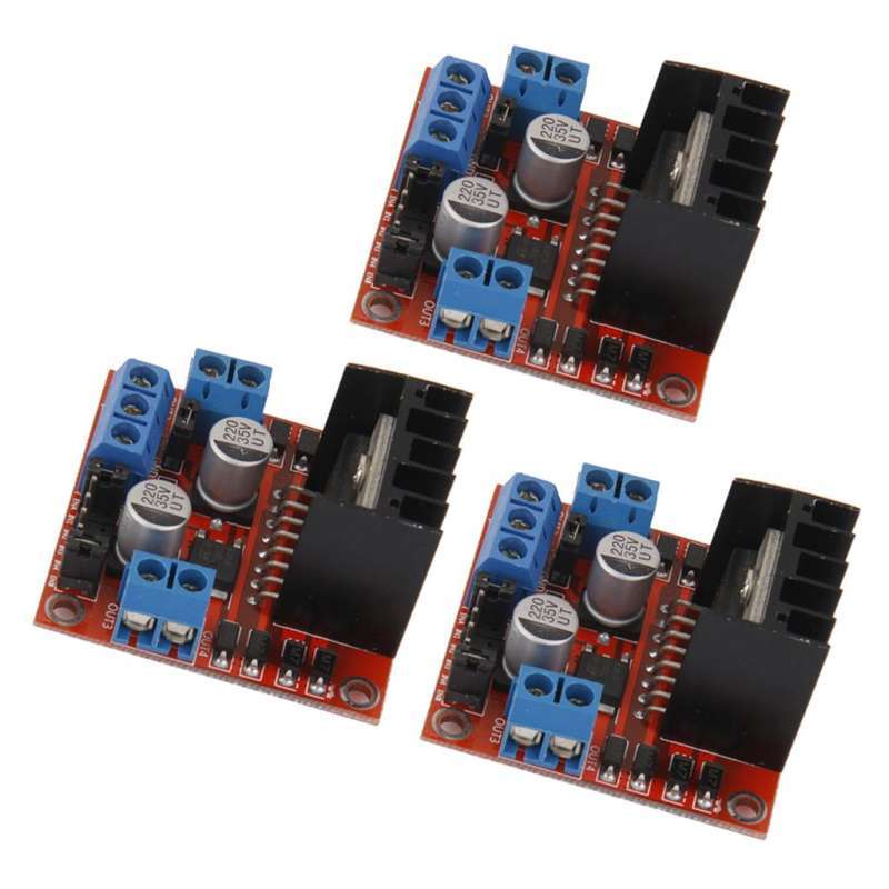 Jual 3Pcs Dual H Bridge DC Stepper Motor Drive Controller Board Module ...