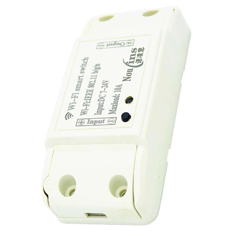 Promo DC 7-24V Wireless Smart Switch Module ABS Shell Socket for Jog ...