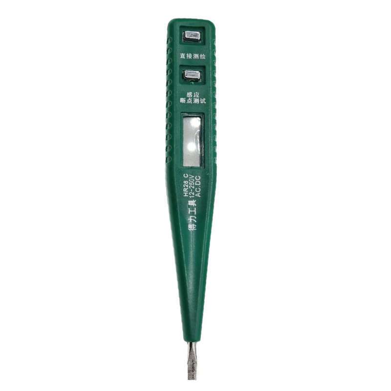 Jual Electrical Test Pen Voltage Detector Meter Digital Tester Pen 12v ...