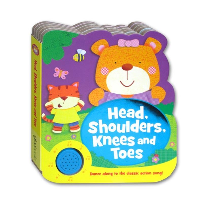 Jual Head, Shoulders, Knees and Toes Melody Sound Board Book Dance ...