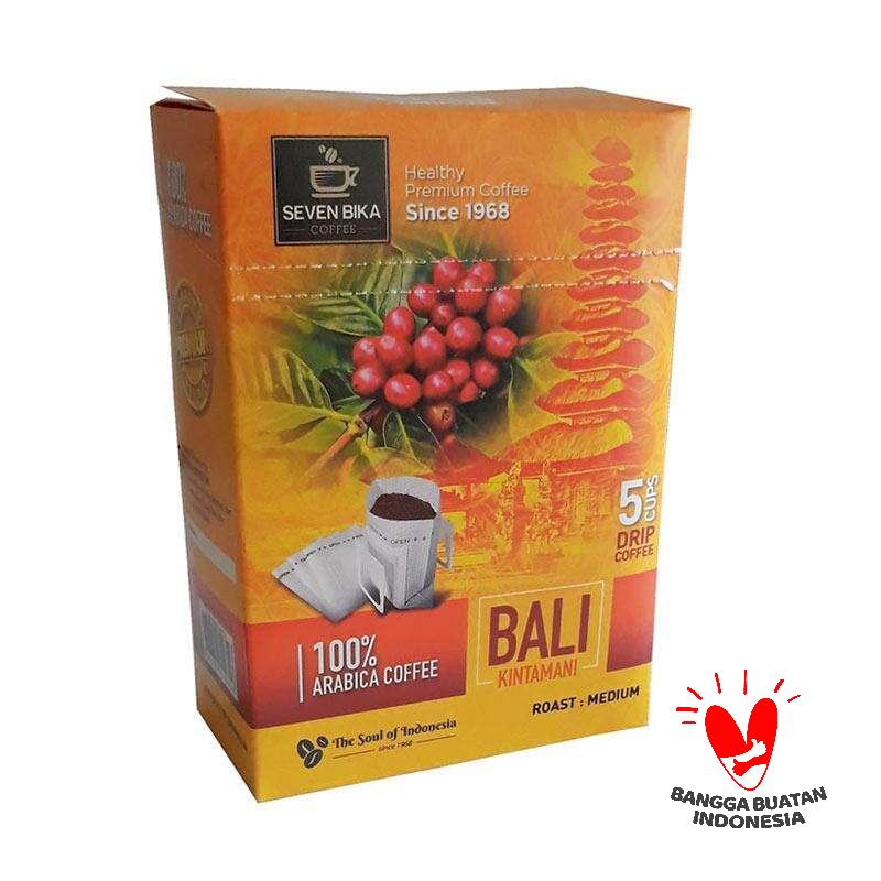 Jual Seven Bika Coffee Drip Seven Bika Bali Kintamani Pure Arabika Biji ...