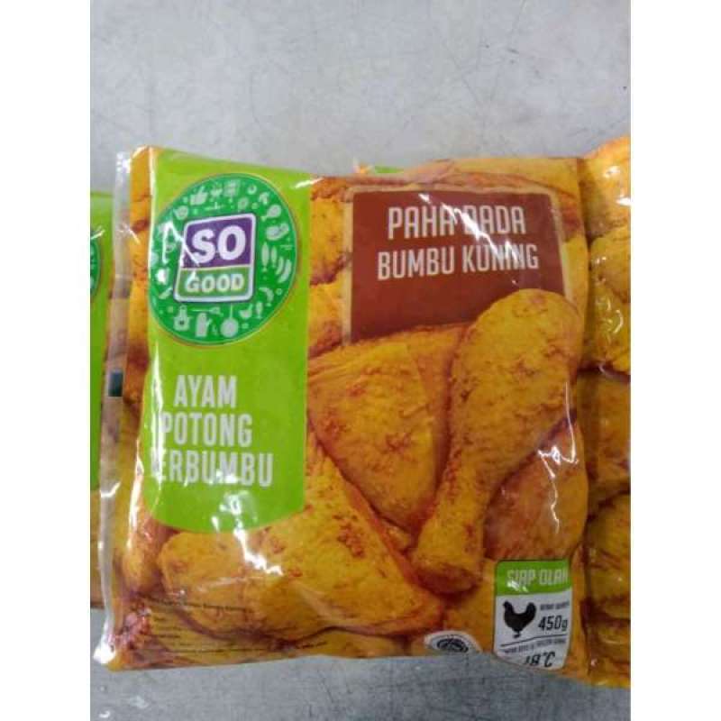 Promo So Good Ayam Potong Bumbu Kuning 450gram Diskon 8% Di Seller ...