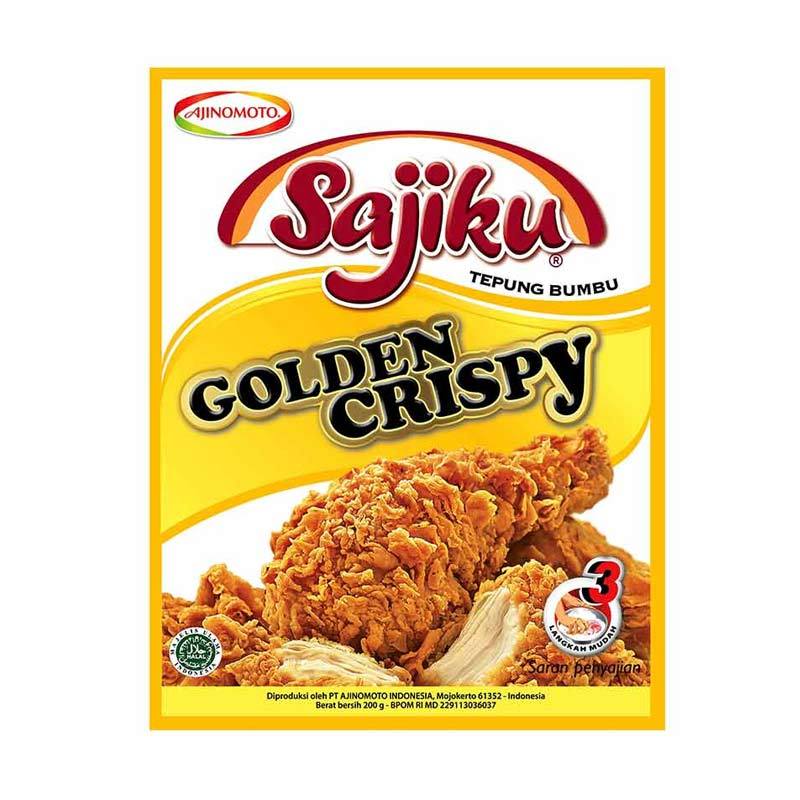 Jual SAJIKU Golden Crispy Tepung Goreng [200 g] di Seller Sumarno mart ...
