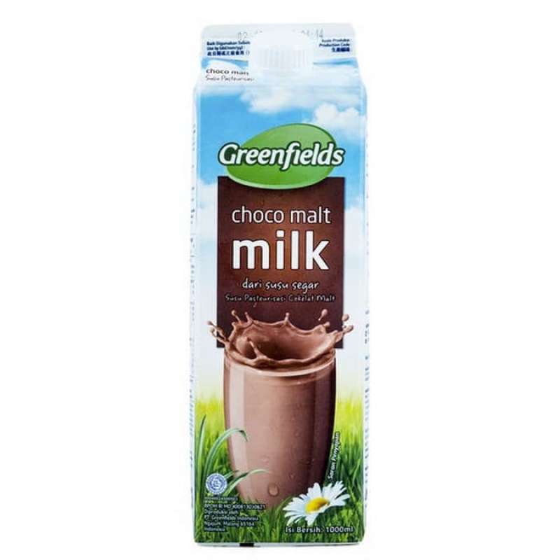 Promo GREENFIELDS FRESH MILK CHOCO MALT 1000 ML Diskon 15% di Seller ...