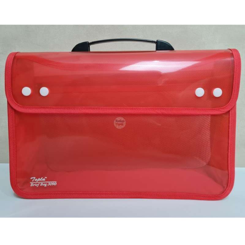 Jual Gratis Ongkir Map Plastik Bag Kancing Tas Dokumen Sekolah ...