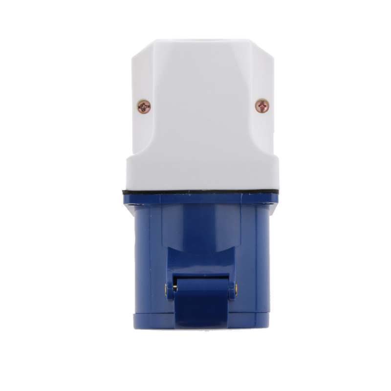 Jual 32 amp 3Pin Angled Surface Wall Socket 220-250V 2P+E Waterproof ...