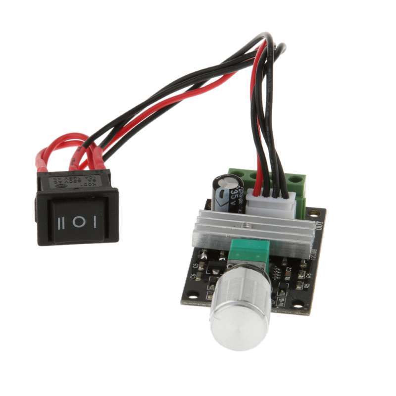 Jual 6-28V Pulse Width PWM DC Motor Speed Regulator Controller Switch ...