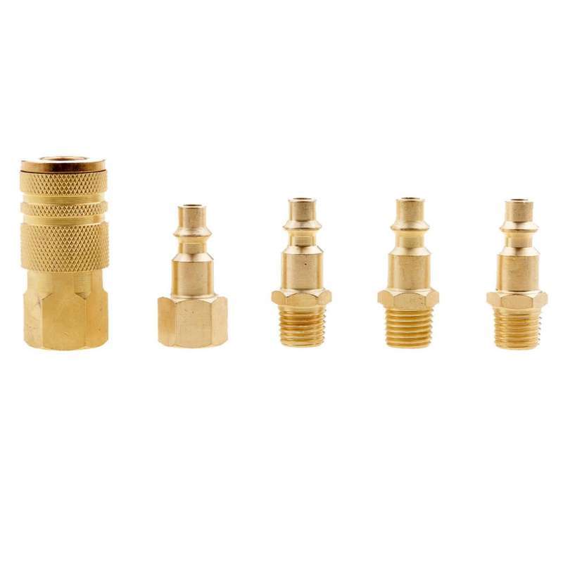 Promo 5x Air Hose Line Quick Adapter Coupler Connector 1/4 NPT Fitting ...