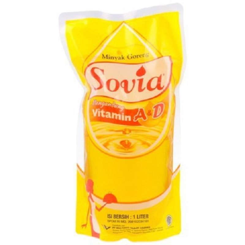 Promo Sovia Minyak Goreng [1 L] Diskon 28% di Seller 3Kshop - Tk ...