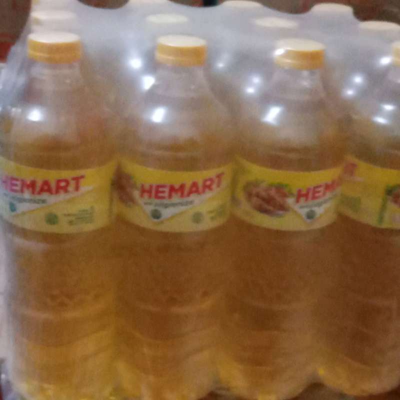 Jual Hemart Minyak Goreng [12 Pcs @ 1 Liter / Kemasan Botol] Di Seller Diaz Mart - Mama Diaz ...