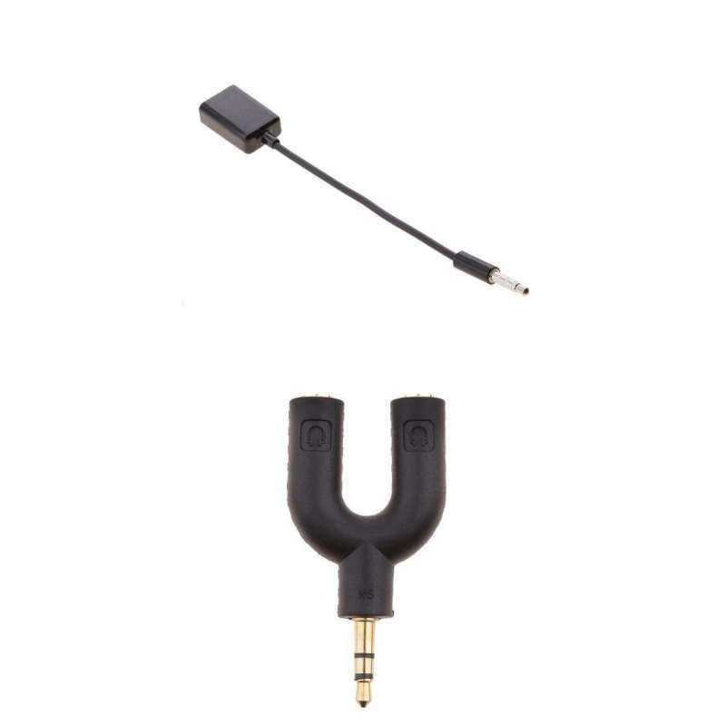 Promo 3.5mm Stereo Audio Splitter 2 Female to 1 Male Adapter For ...