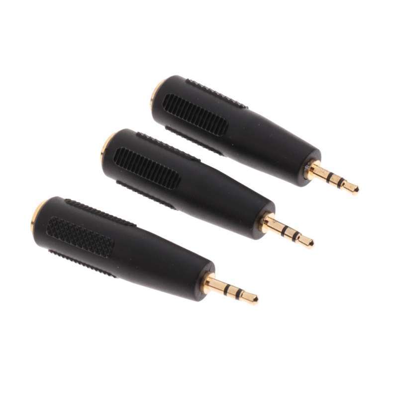 Jual 2.5mm to 3.5mm STEREO Audio Adaptor Connector Socket Female Plug ...