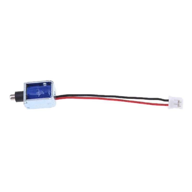 Promo DC5V 1A Electric Bolt Magnetic Solenoid Lock Push-Pull Cabinet ...