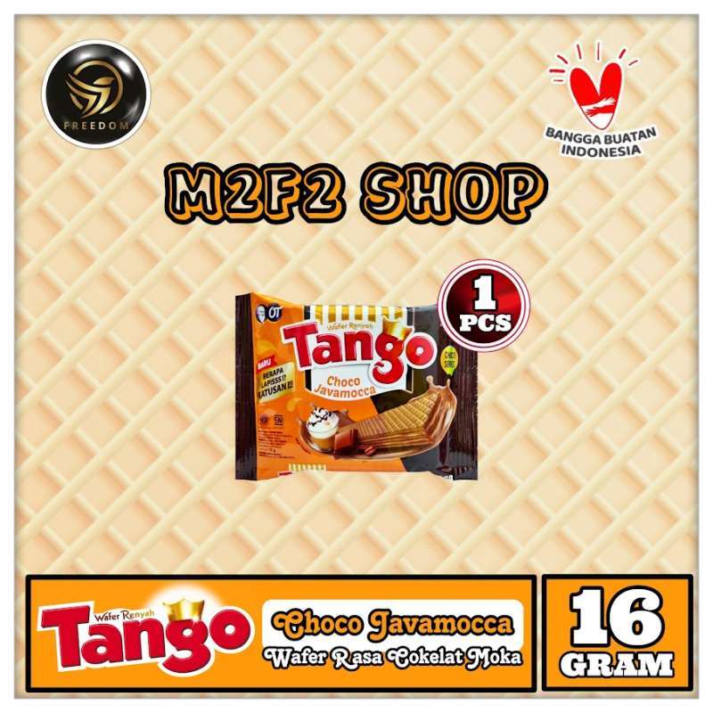 Promo Tango Wafer Krim Cokelat Kopi Moka | Choco Javamocca Sachet - 16 ...