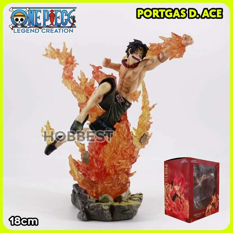 Jual Action Figure LEGEND CREATION ONE PIECE : PORTGAS D ACE - Miniatur ...