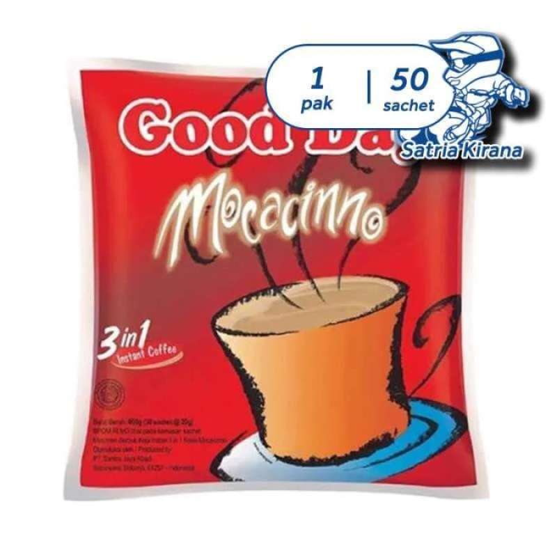 Promo Premium Good Day Mocacinno 20gr 5 x 10 sachet 50 sachet Merah ...