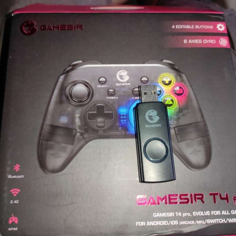 Jual Original Dongle Gamesir T4 Pro Pc Windows Di Seller Store Hanzo - Karet Tengsin, Kota ...