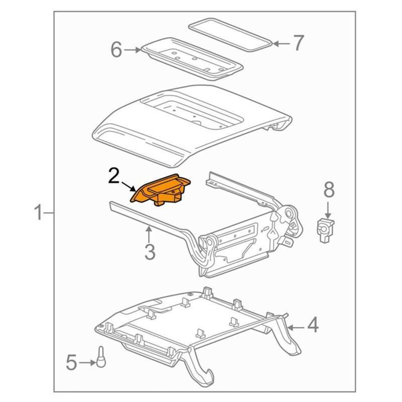 Jual Center Console Armrest Latch Fit For Chevrolet 2014-2018 Replace ...