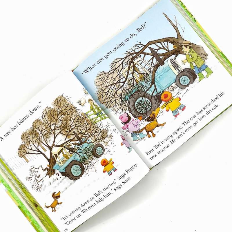 Promo Original Usborne Poppy And Sam The Complete Book Of Farmyard ...