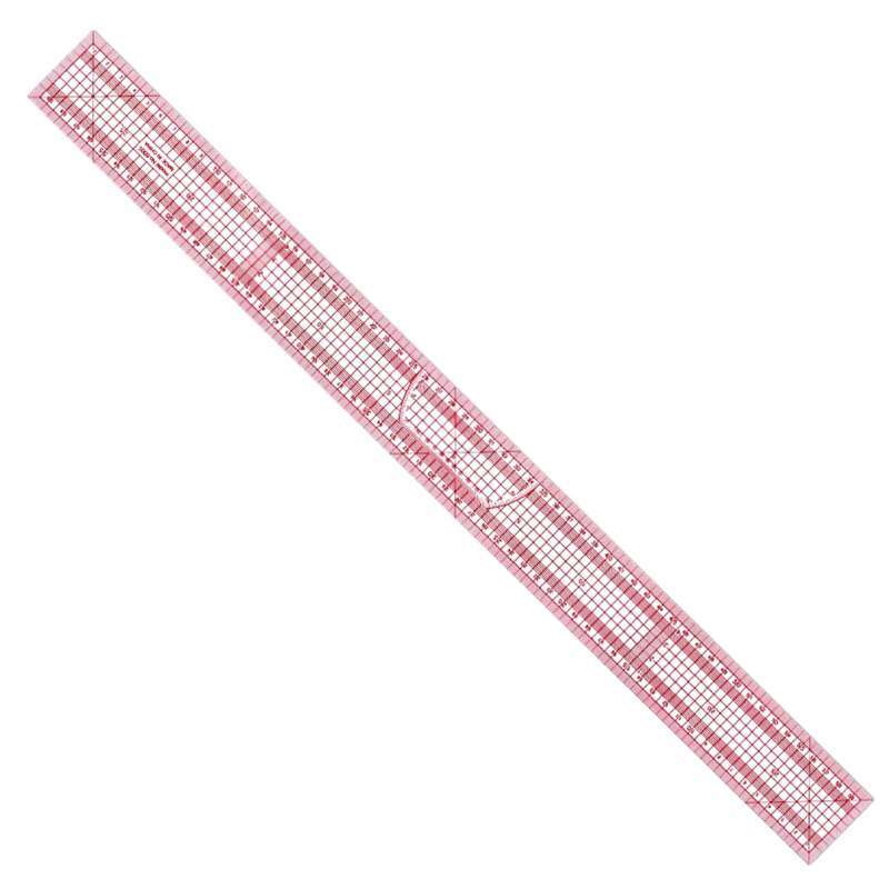 Jual 60cm Tailor Ruler Soft Tape Measure Sewing Sewing Flexible Clear ...