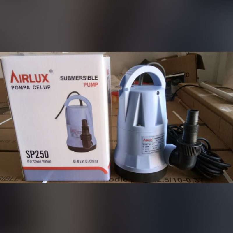 Jual Premium POMPA CELUP AIR KOLAM IKAN 250 WATT POMPA SIRKULASI KOLAM AIRLUX SP250 Diskon di ...