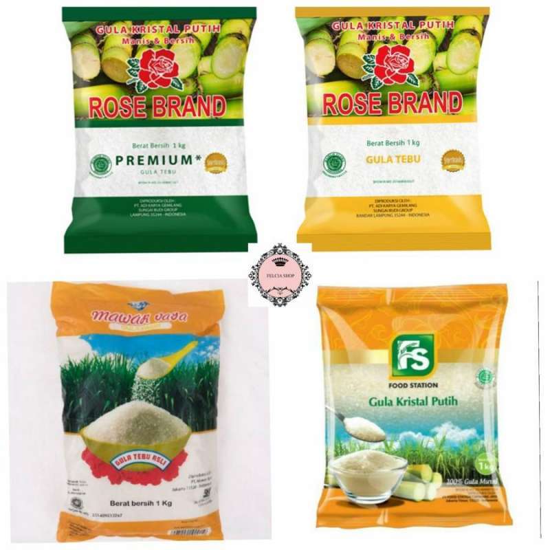 Jual Gula Pasir Lokal 1kg/Gula Kristal Putih di Seller FELCIA SHOP ...