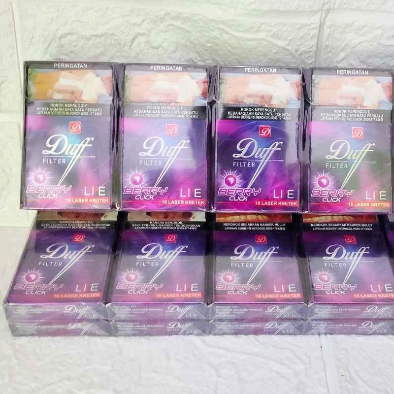 Jual Rokok Duff Berry Click 16 Batang di Seller Toko Pniel2 - Parung ...
