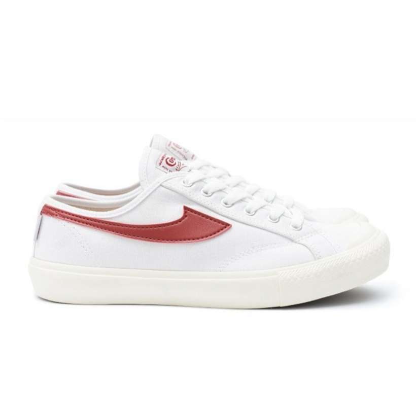 Promo SEPATU COMPASS GAZELLE LOW WHITE RED Diskon 9% di Seller ...