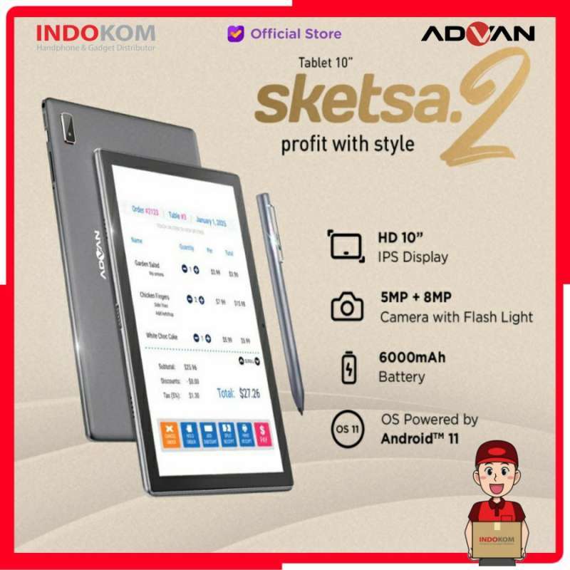 Jual Advan Tab Sketsa 2 4/64GB di Seller Indokom Official Store - Cideng-2, Kota Jakarta Pusat ...