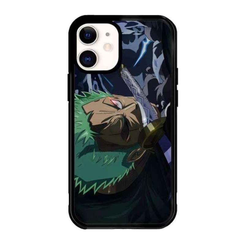 Promo Custom Casing Murah iPhone 11 TPU-Glasscase Roronoa Zoro One ...