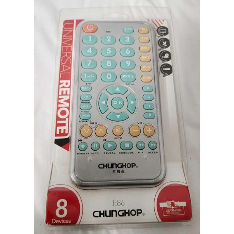Jual Chunghop Remot Multifugsi Universal Controller Learning Ir Remote ...