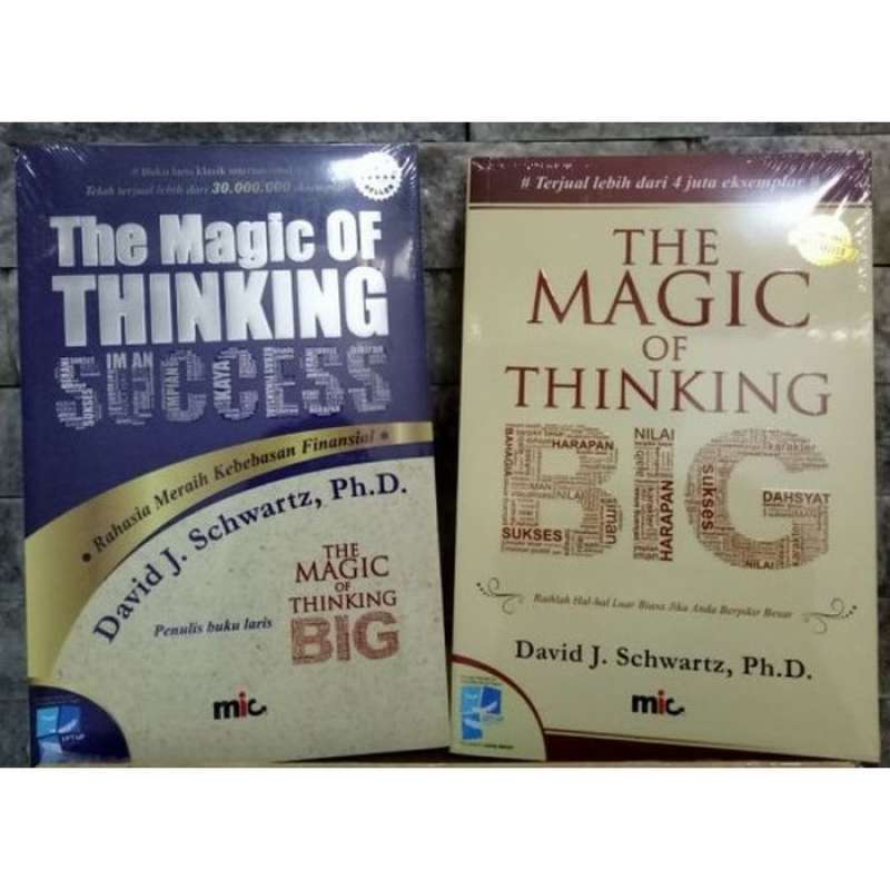 Promo Original Seri Magic / Magic of Thinking Big / Magic of Thinking ...