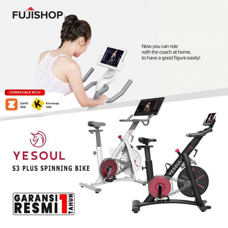 Jual Yesoul S3 Plus Smart Spinning Bike Indoor Sepeda Statis Fitness Di Seller Fujishopid Sedayu ...